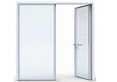 Puerta proyectante batiente - Sillas y Mesas Colombia